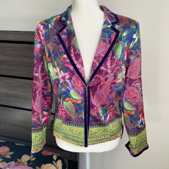 BOHO CHIC | Jackets & Coats | Vintage Boho Chic Blazer | Poshmark